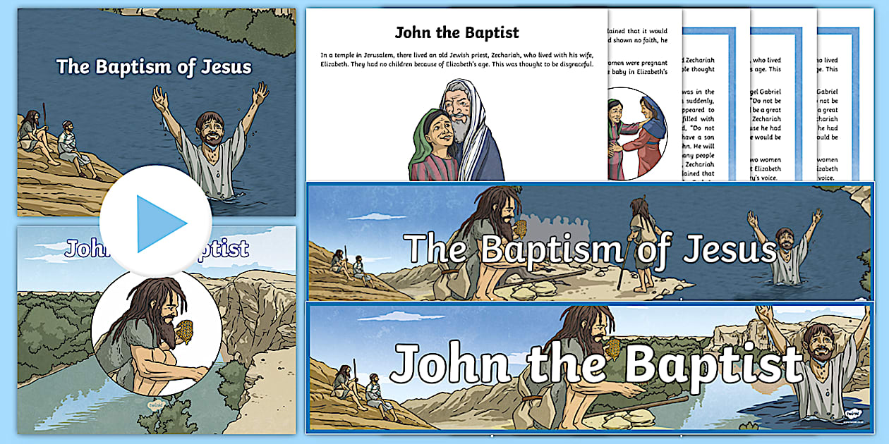 CfE Second Level John the Baptist Resource Pack - Twinkl