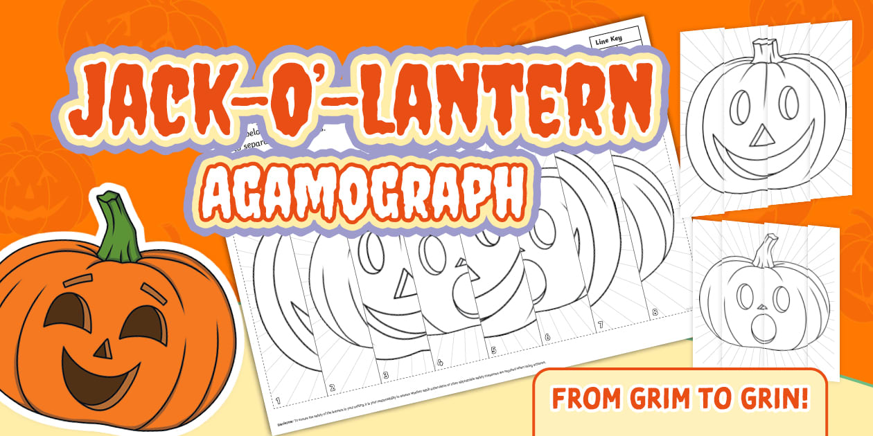 Jack-O'-Lantern Agamograph