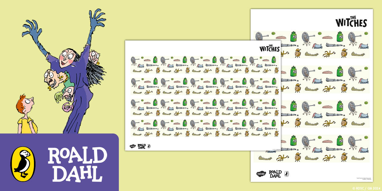 FREE! - The Witches: Display Borders (teacher made) - Twinkl