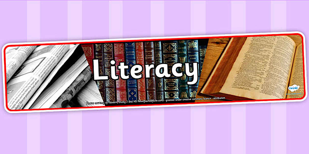 Literacy Photo Display Banner (teacher made) - Twinkl