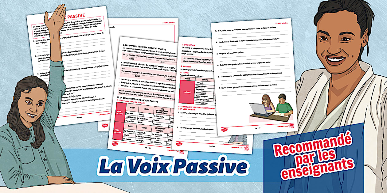 La voix passive - étude de la langue