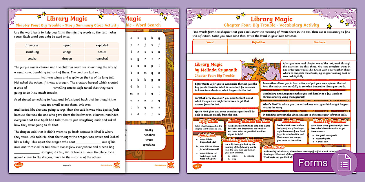 CHAPTERS June 2024: Library Magic - Chapter Four Follow-Up