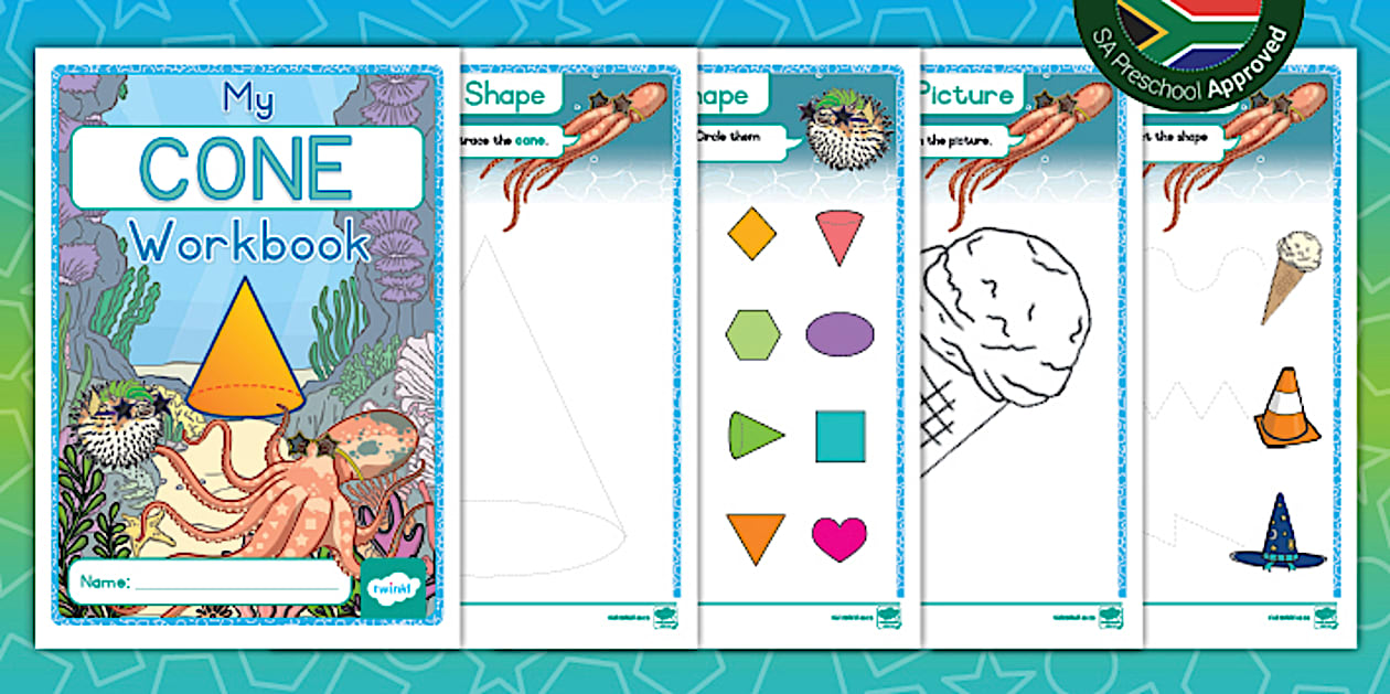 Preschool Numeracy: My Cone Workbook (teacher made) - Twinkl