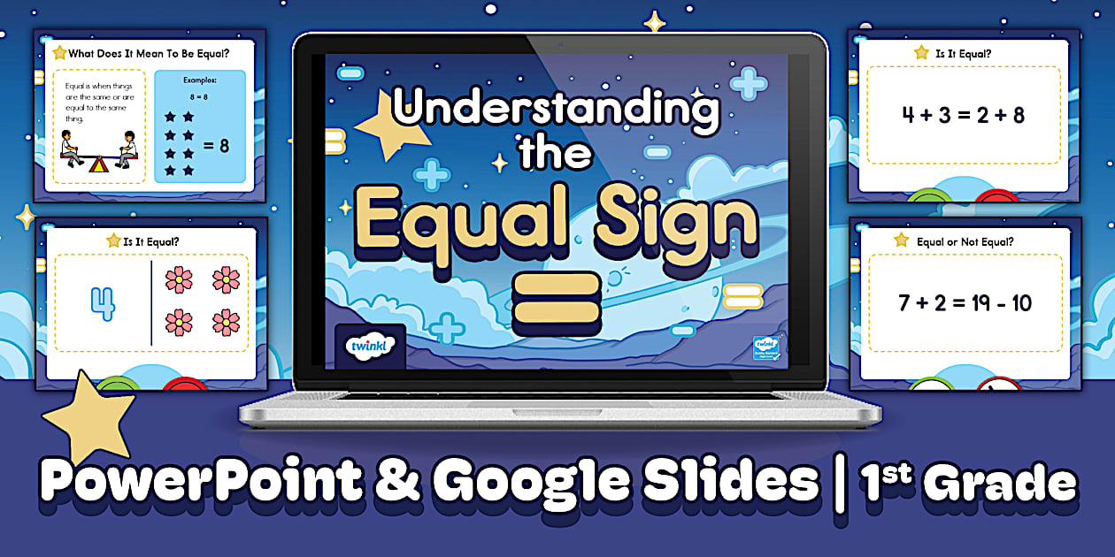 Understanding the Equal Sign PowerPoint & Google Slides
