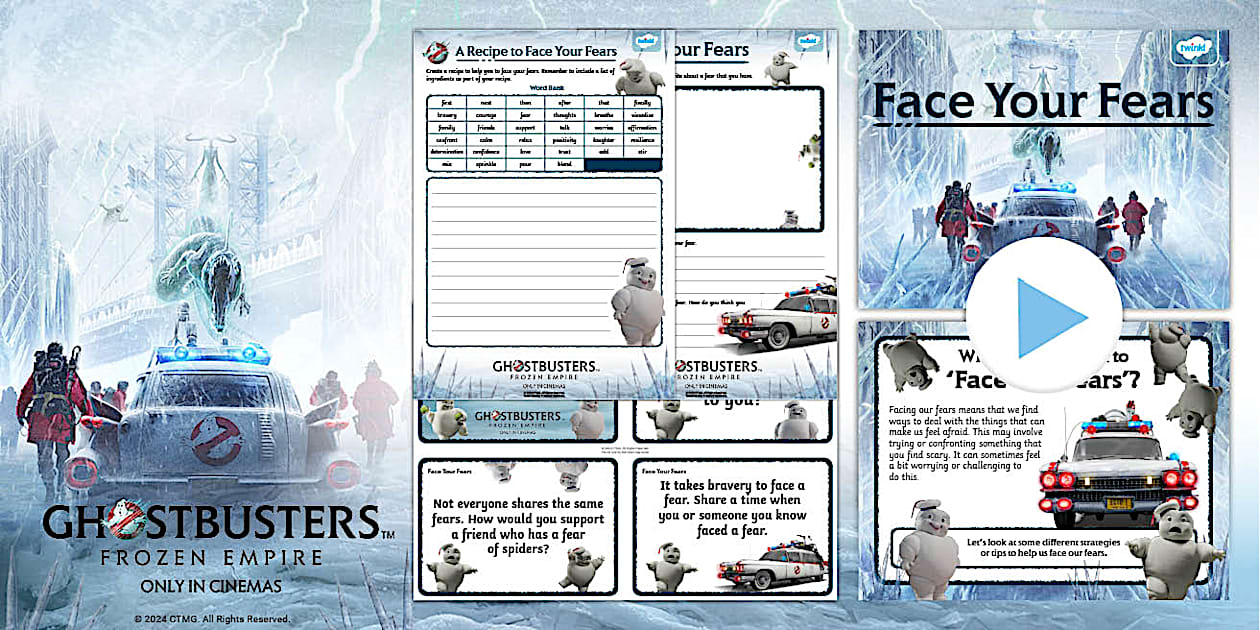 Ghostbusters: Face Your Fears Lesson Pack [Ages 7-11]