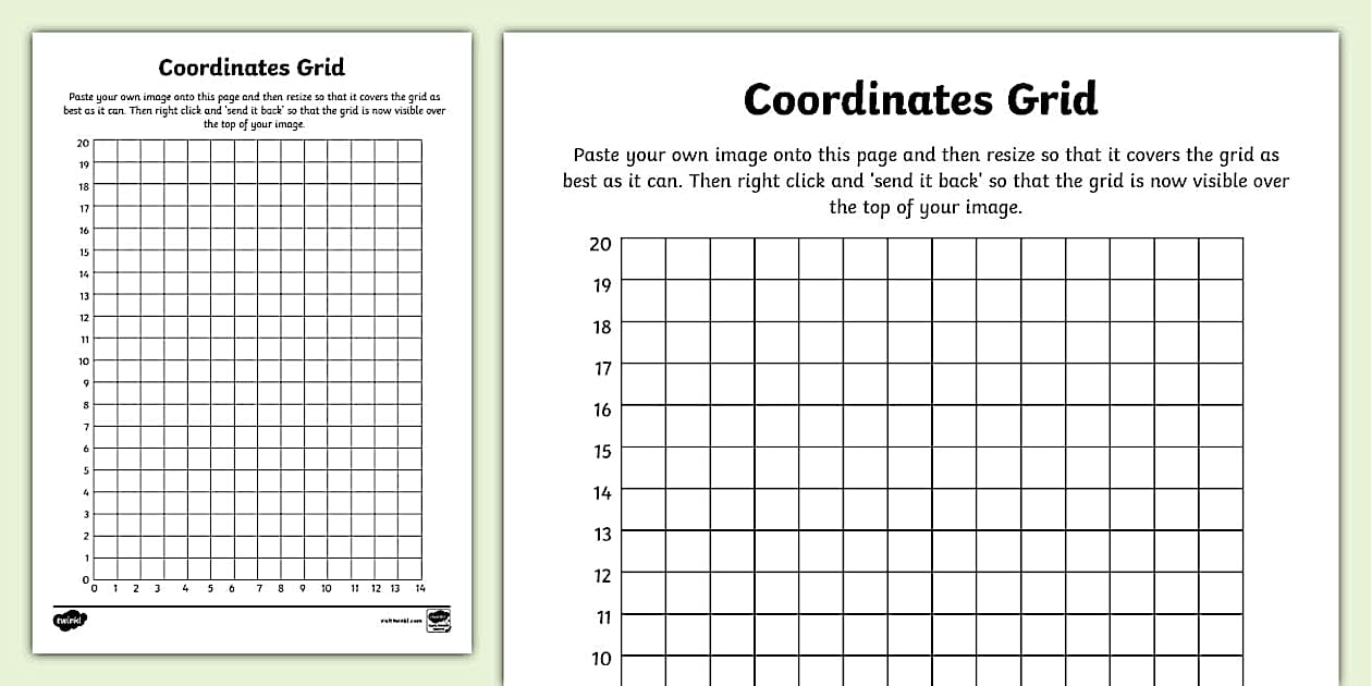 Blank Grid Reference Grid - Twinkl - Geography - Twinkl Blank Grid Reference Grid - Twinkl - Geography - Twinkl