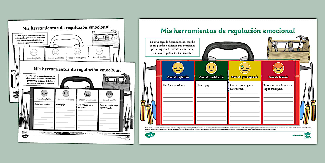 Ficha de actividad: Mis herramientas de regulación emocional
