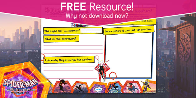 FREE Spider-Man™: Who's Your Superhero? Activity - Twinkl