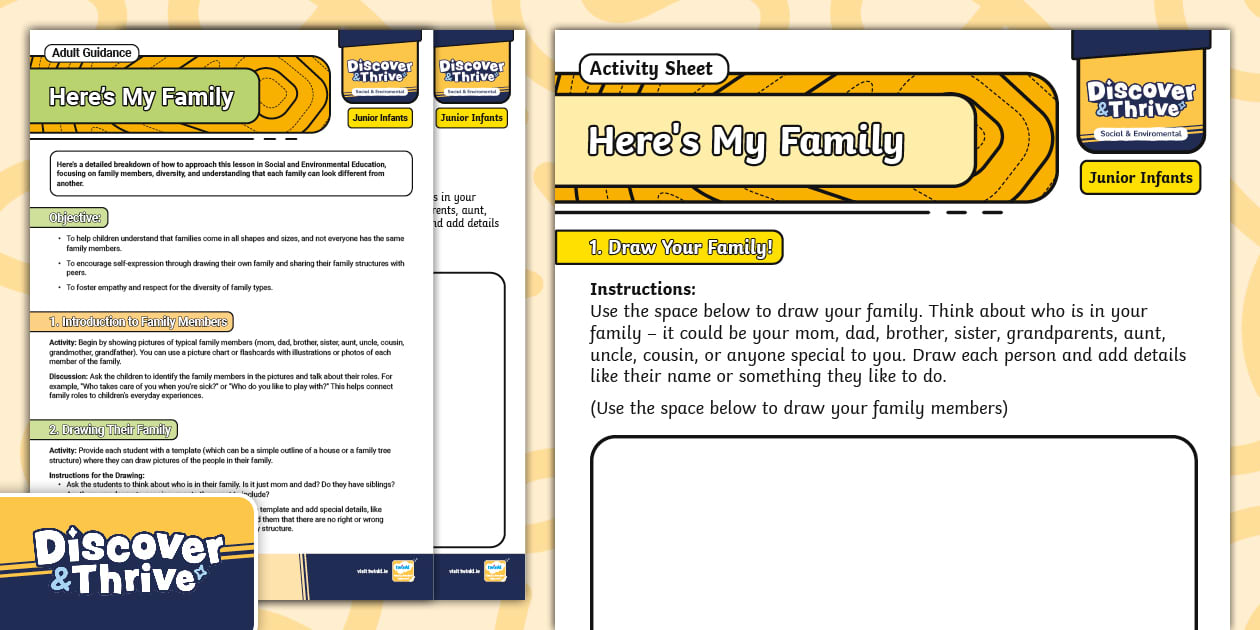 My Family: Here's My Family Social and Environmental Curriculum