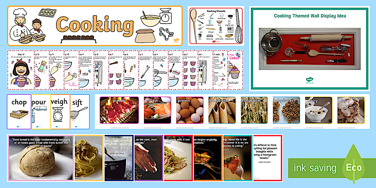 Year 8 Food Technology Display Poster Pack | Twinkl Resource
