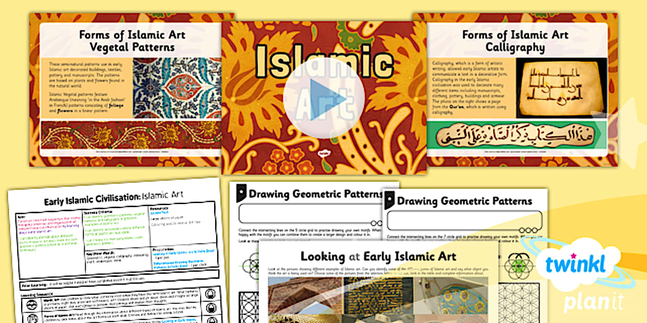 History: Early Islamic Civilisation: Islamic Art UKS2 Lesson Pack 5