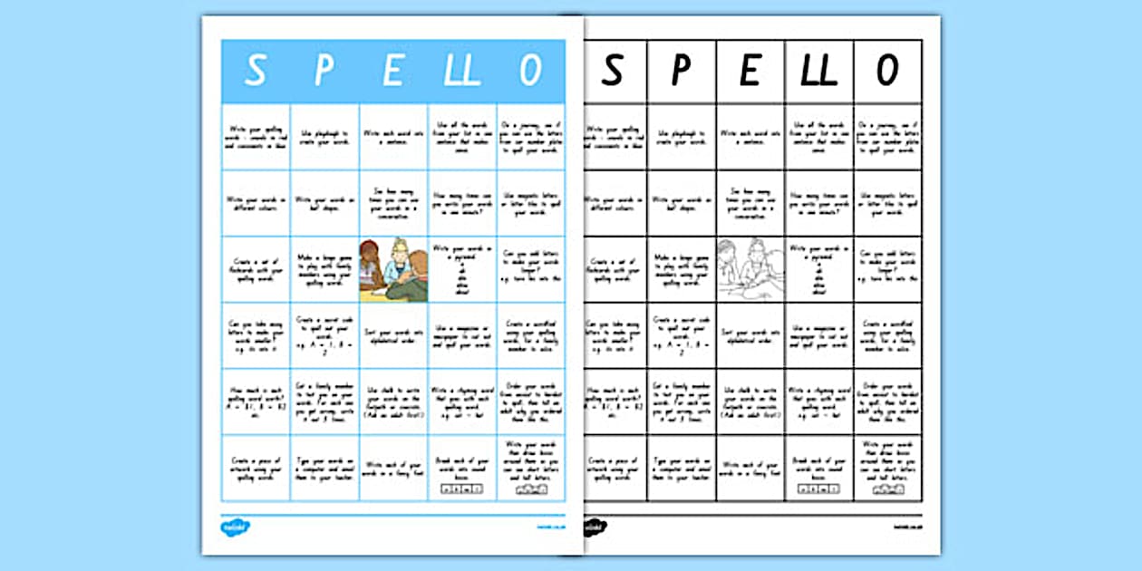 New Zealand Spelling Home Learning Tasks, homework, spellings, writing,