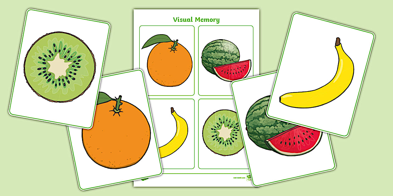 Attention And Listening: Visual Memory (Teacher-Made)