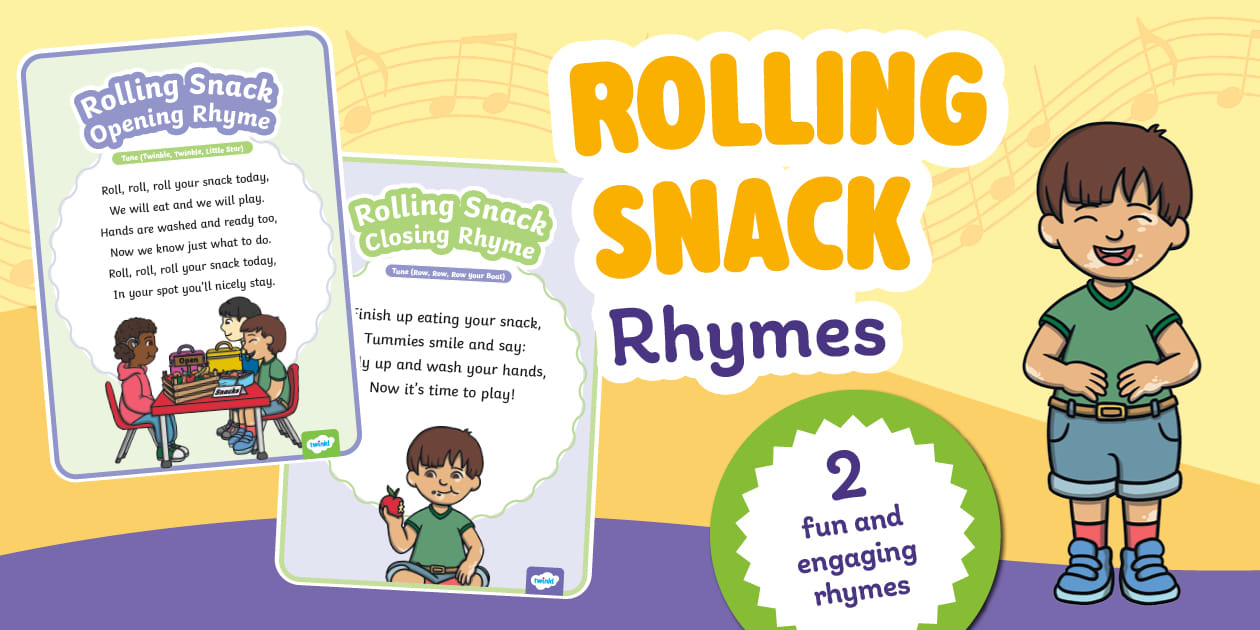Rolling Snack Rhymes