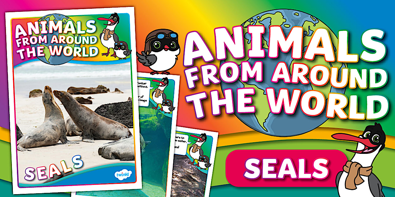 - Animals from Around the World - Booklet: Seals
