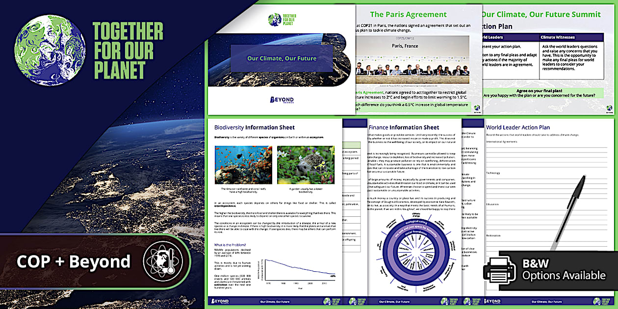 COP26 | Carbon Cycle Lesson Plan | Beyond Resource - Twinkl