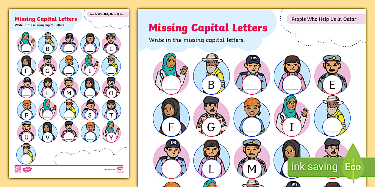People Who Help Us in Qatar Missing Capital Letters