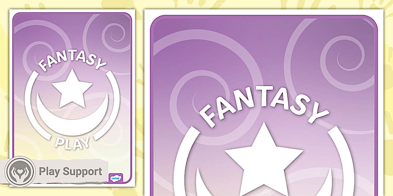 Fantasy Play Icon Display Poster (teacher made) - Twinkl