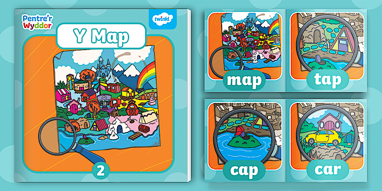 Pentre'r Wyddor: Teulu 1 eLyfr 2 – Y Map