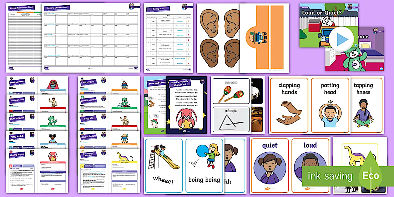 Phonics Level 1 Week 5: Things I Like to Do Weekly Lesson Pack