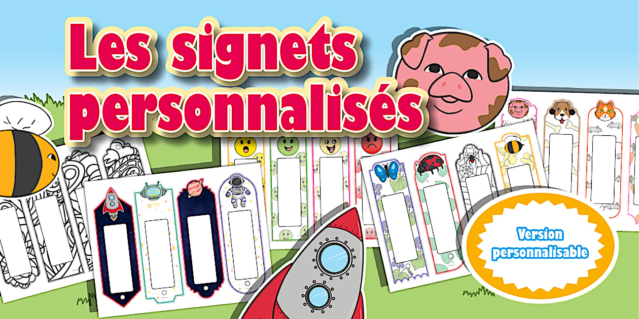 Les signets personnalisés