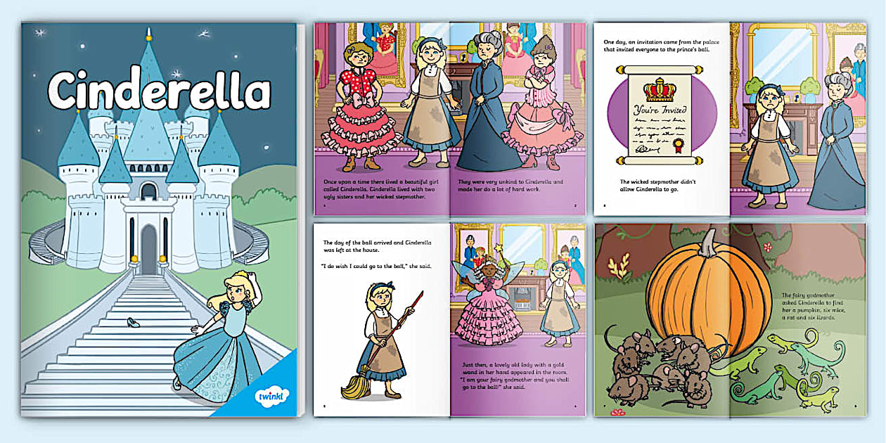 Cinderella eBook | Online Cinderella Book | Twinkl Teach