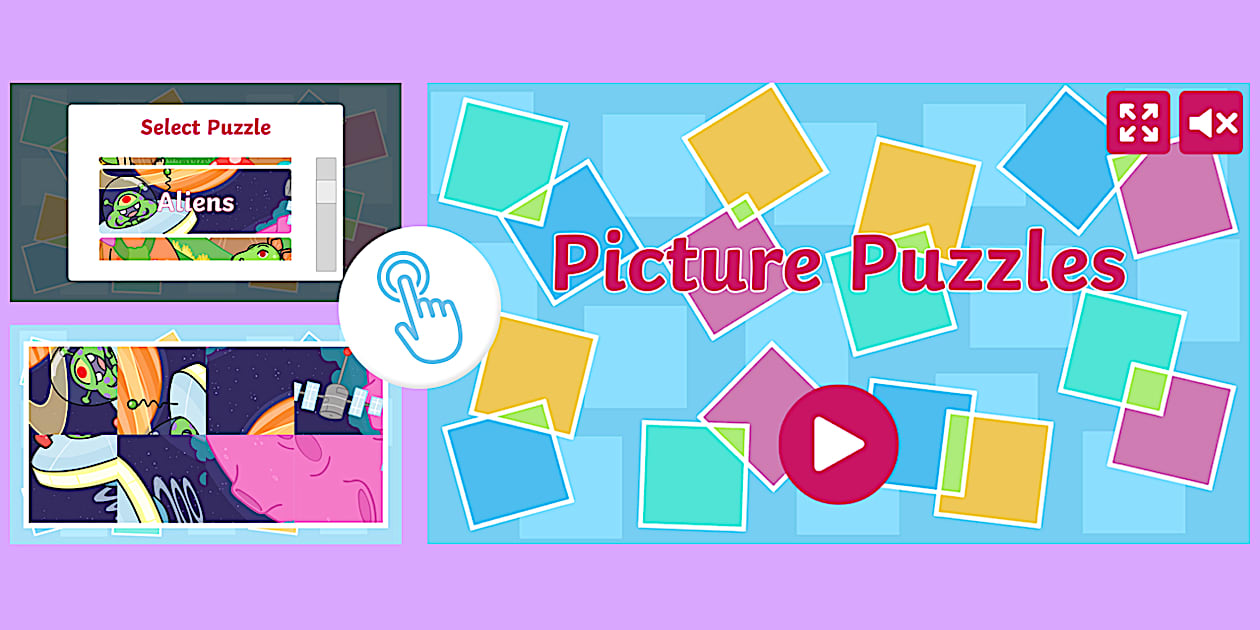 Picture Puzzles Game | Twinkl Go! (Teacher-Made) - Twinkl