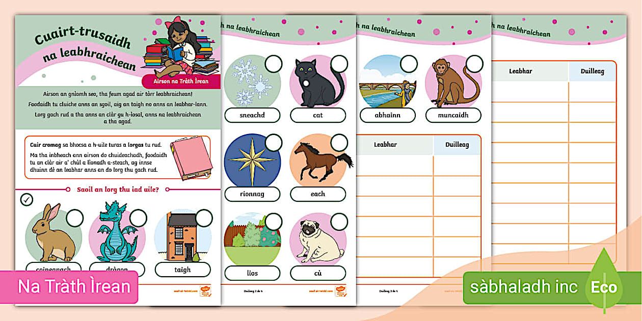 Cuairt-trusaidh na leabhraichean airson na Tràth Ìrean