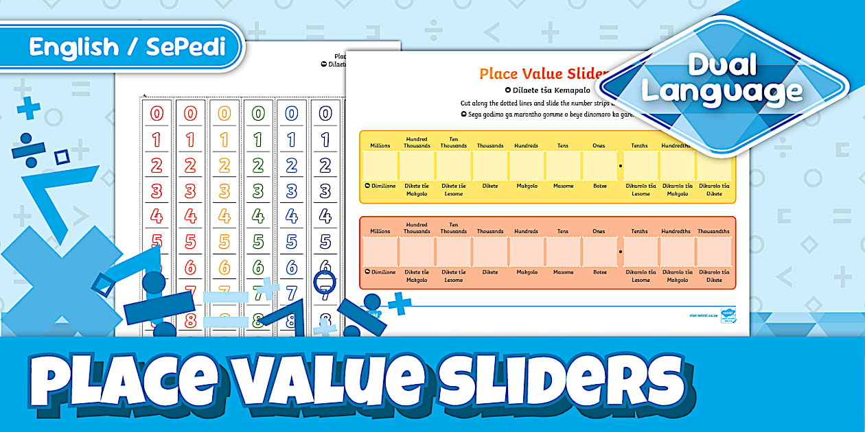 Grade 4 Maths Place Value Maths Sepedi/English