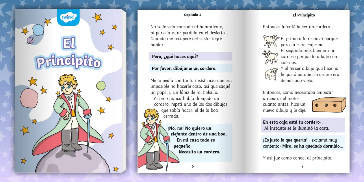 ebook | libro | el principito | lectura | plan lector