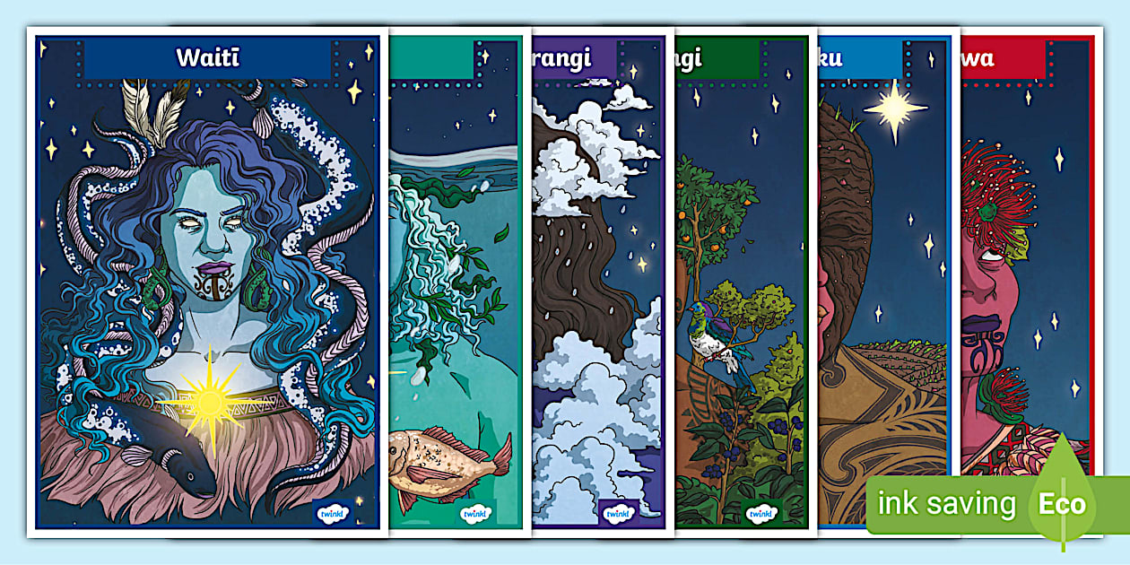 Te Iwa o Matariki | Kauruku me te Pikitia | 9 Matariki stars