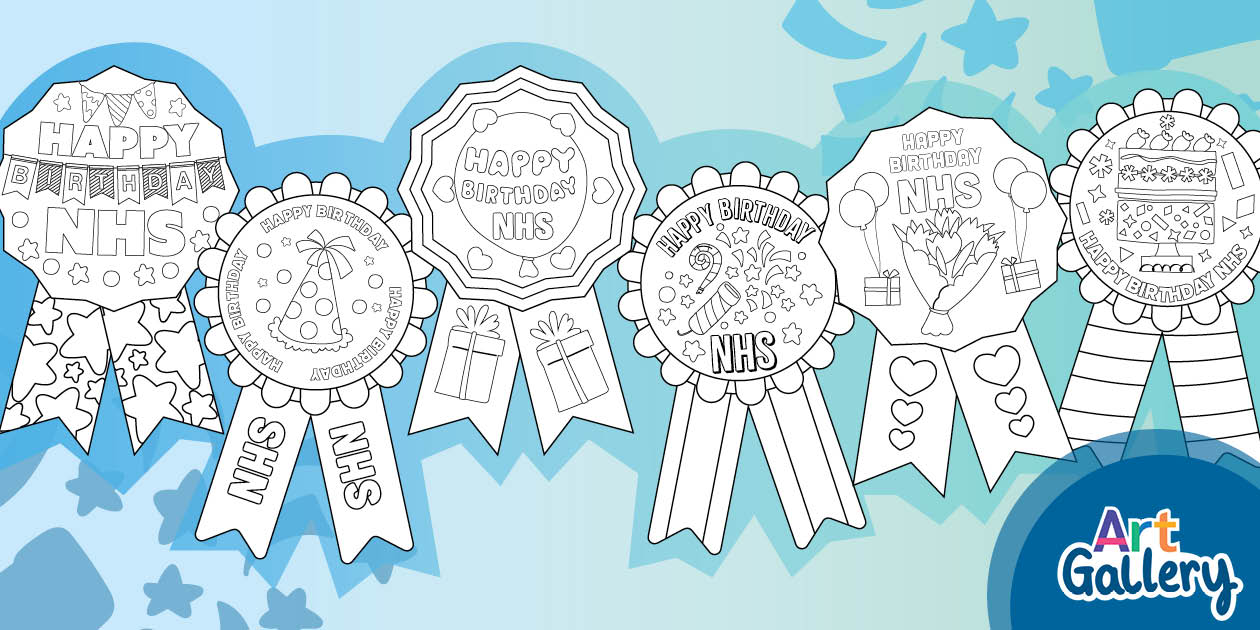 NHS Birthday Badge (teacher made) - Twinkl