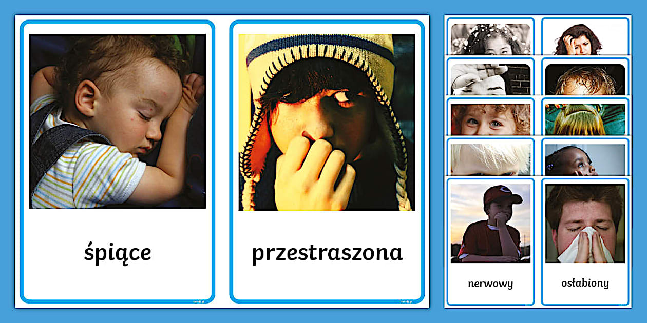 Karty z emocjami | Odczytywanie emocji ze zdjęcia - Twinkl