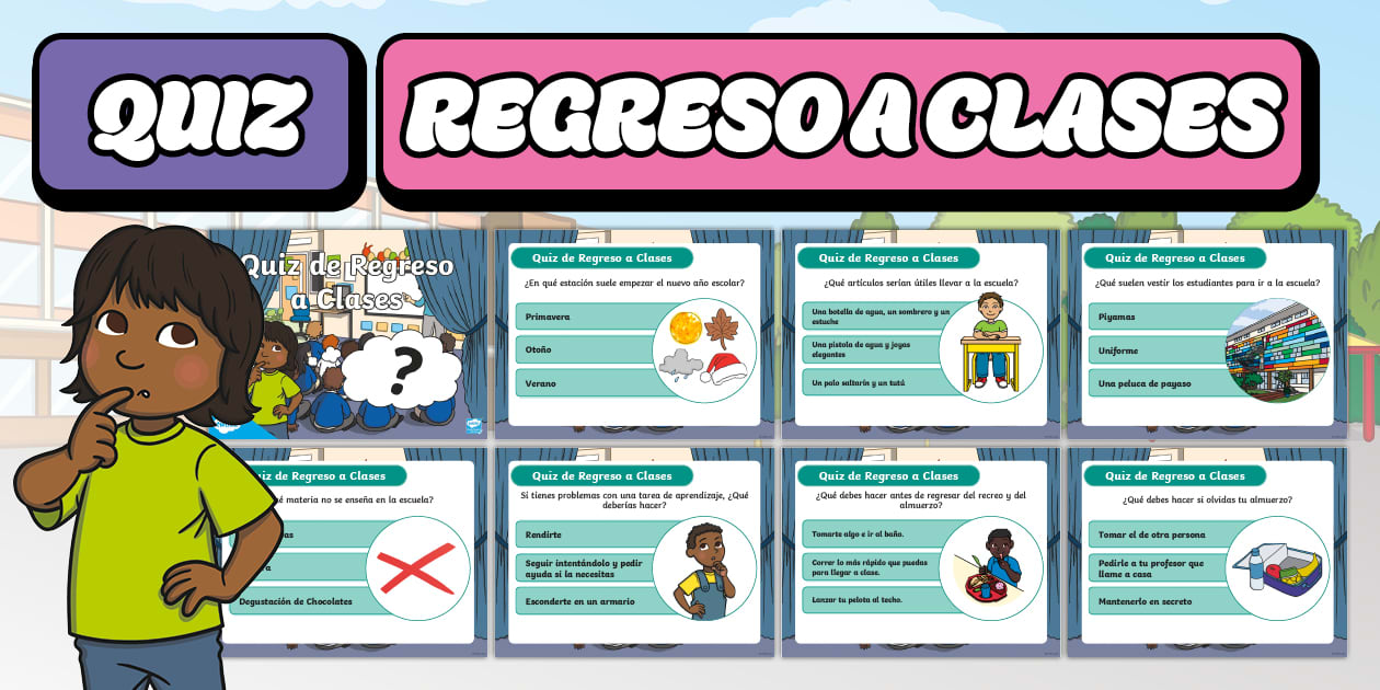 Quiz Regreso a Clases - Twinkl Colombia