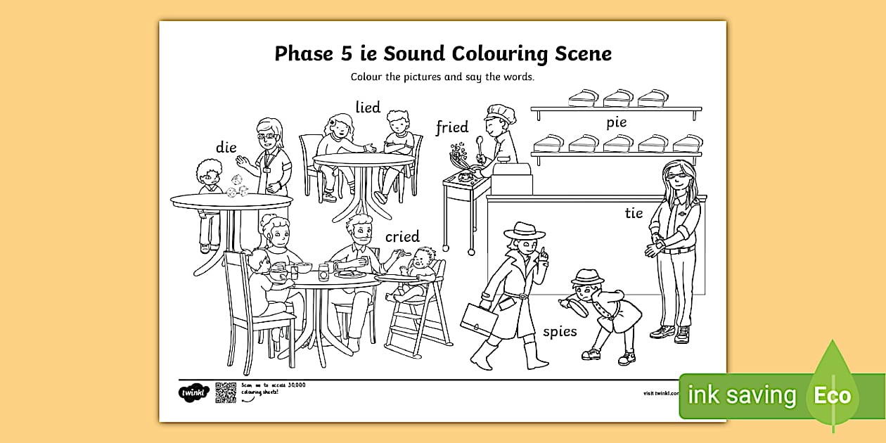 Phase 3 ie Sound Colouring Scene (Hecho por educadores)