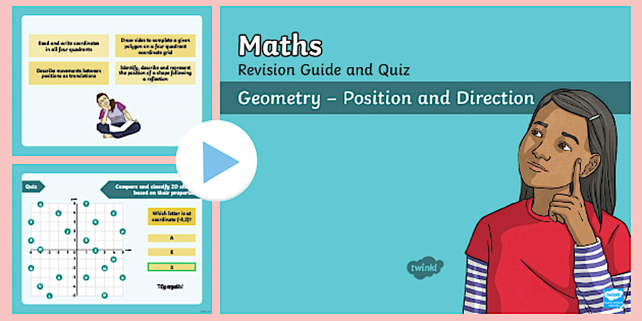 SATs Survival: Year 6 Position and Direction Maths Revision Guide and Quick