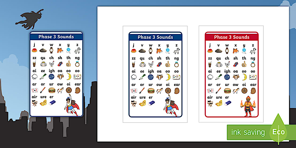 IKEA Tolsby/Fiestad Superhero Themed Phase 3 Sounds Prompt Frame - IKEA