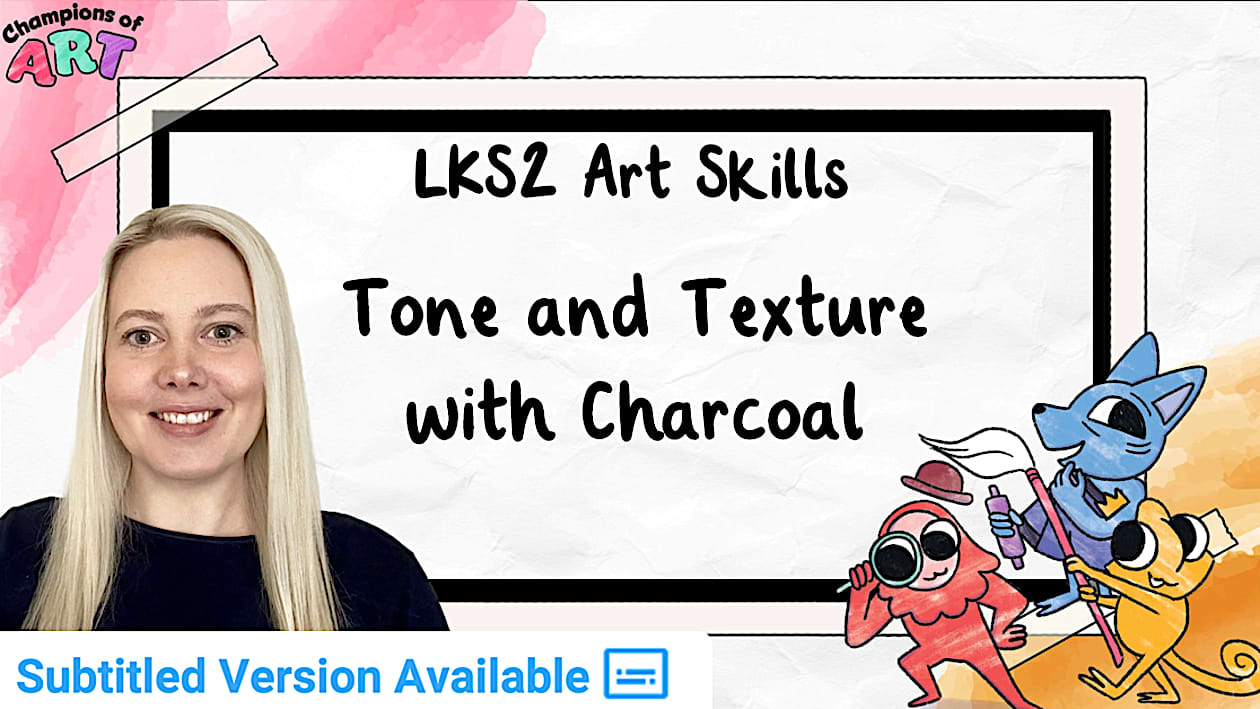 Tone and Texture with Charcoal Art Concept Video - Champions of Art: