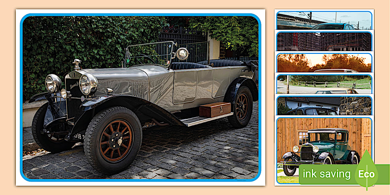 Cars through the Ages (Teacher-Made) - Twinkl