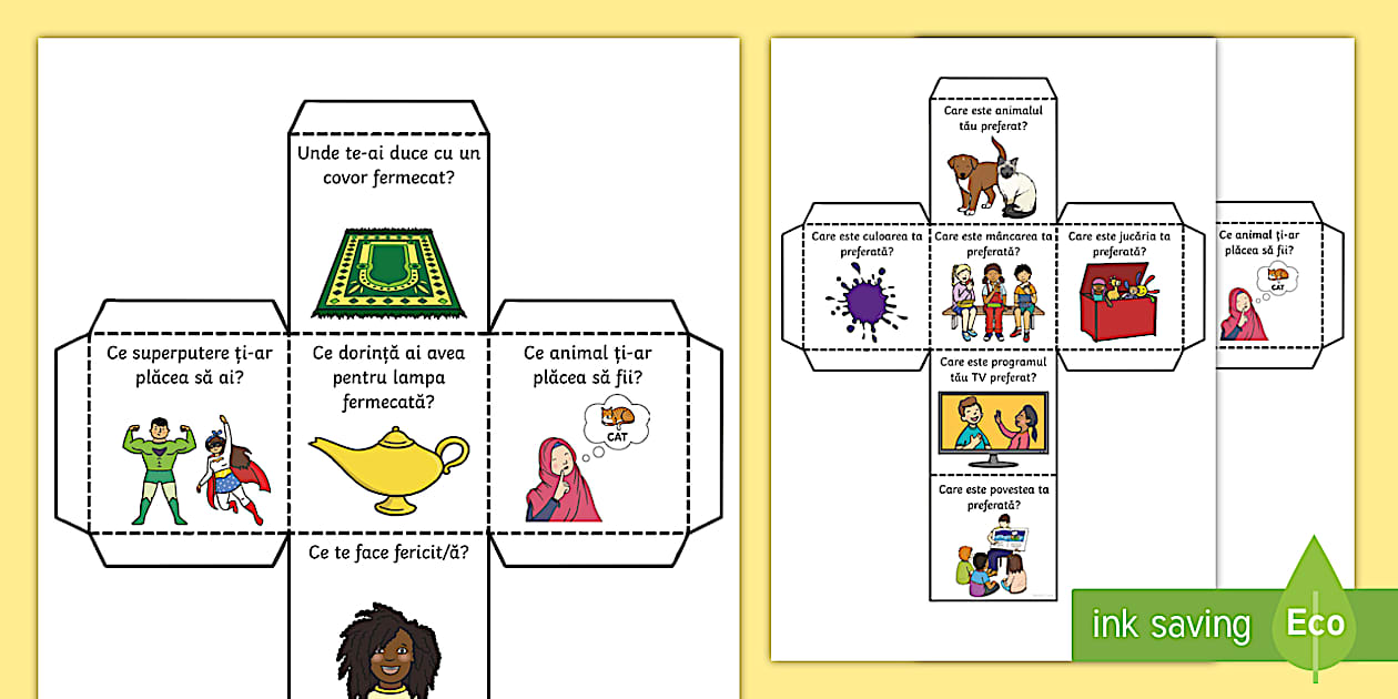 Totul despre mine - Activitate - Twinkl