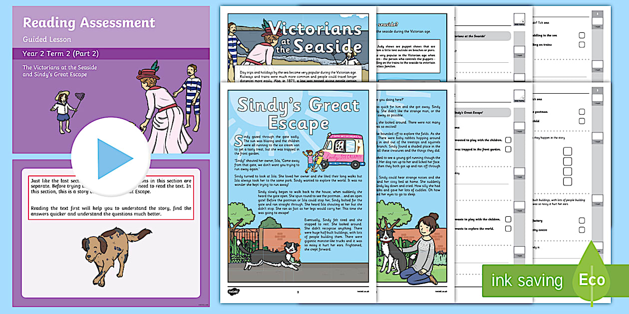 Year 2 (Primary) SATs Assessment Pack: Reading - Twinkl