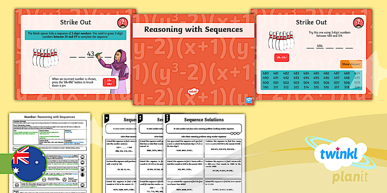 Year 5 Number: Sequences Lesson 1 (teacher made) - Twinkl