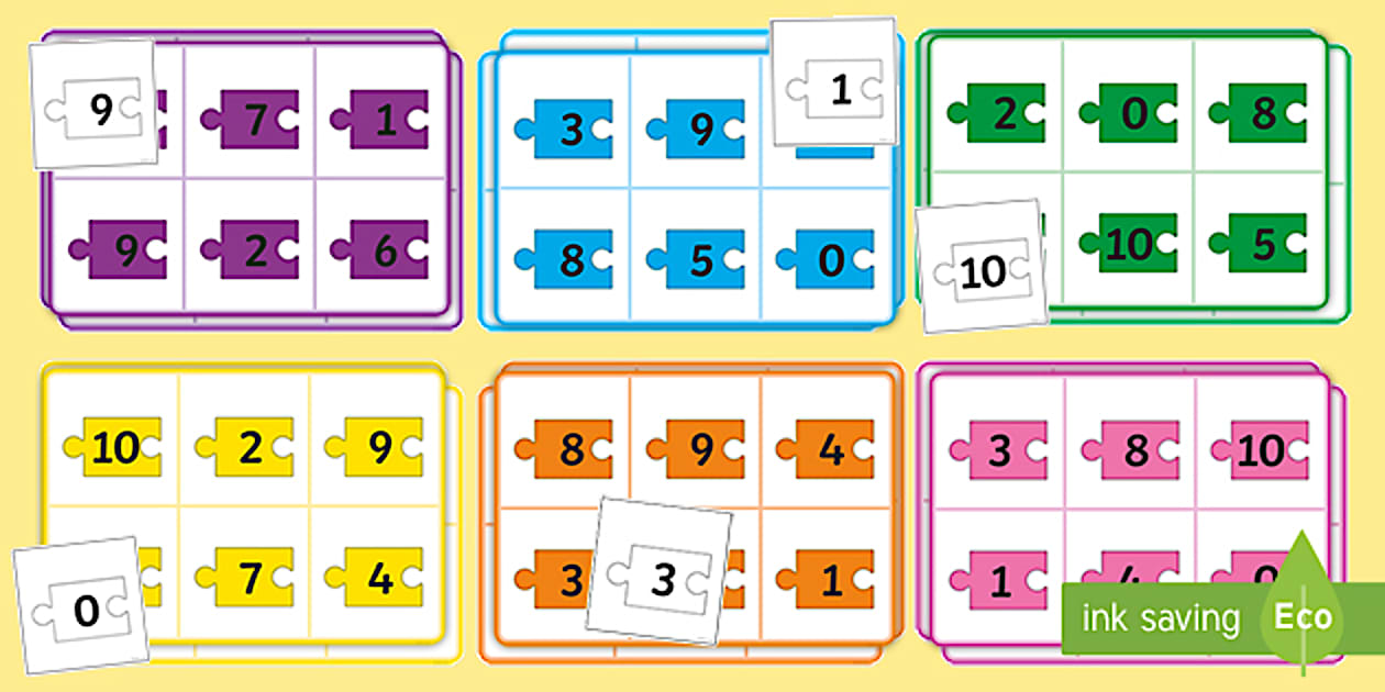 Number Bonds to 10 Jigsaw Pieces | Maths Resources | Twinkl