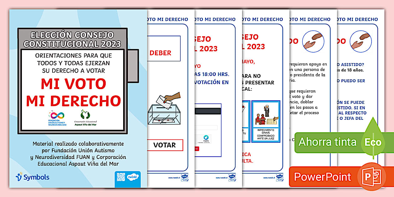 PDF: Mi voto, mi derecho - Consejo Constitucional 2023
