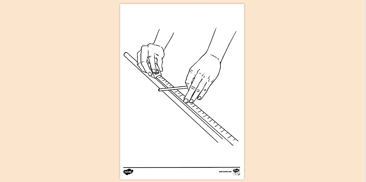 Measure Colouring Sheet | Colouring Sheets (professor feito)