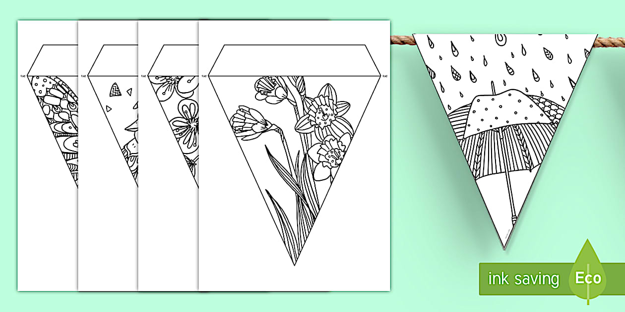 👉 Spring Mindfulness Display Bunting (teacher made)