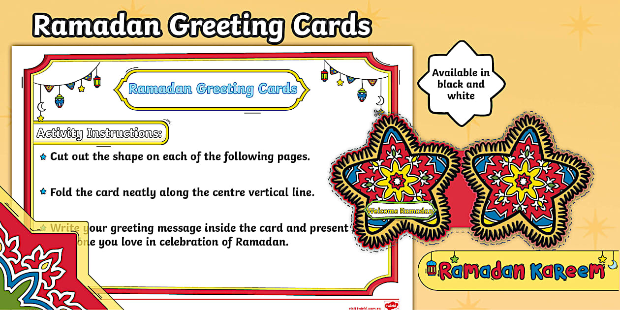 Ramadan Greeting Cards
