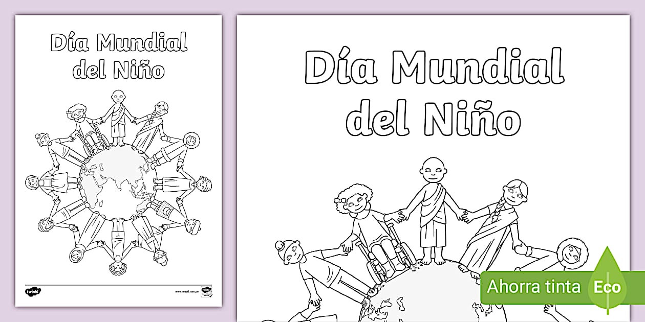 Dibujo de los derechos del niño | Materiales Educativos