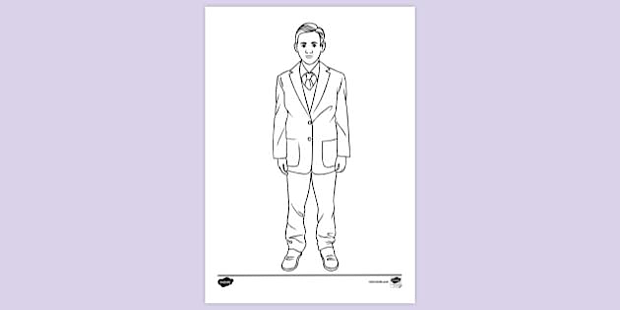 Young Edward Colouring | Colouring Sheet (Teacher-Made)