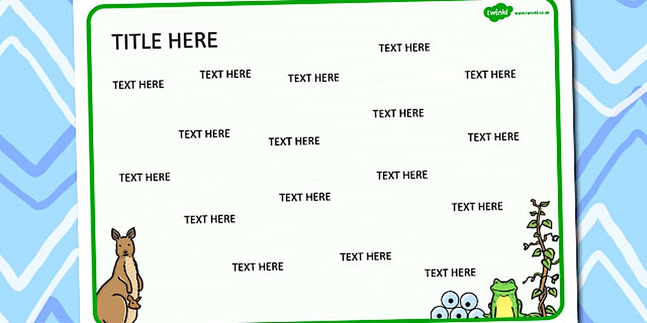 Life Cycles Themed Editable Word Mat (teacher made) - Twinkl